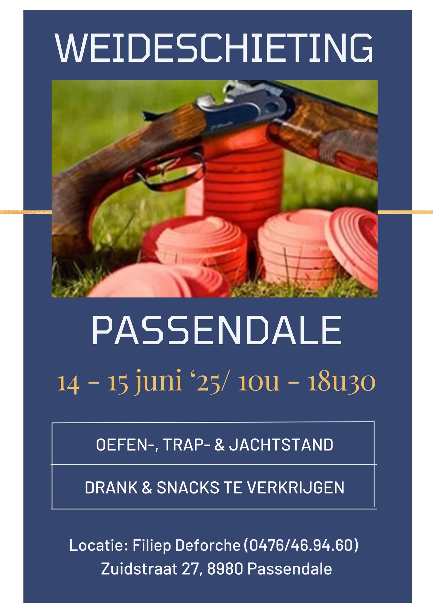 Weideschieting Passendale